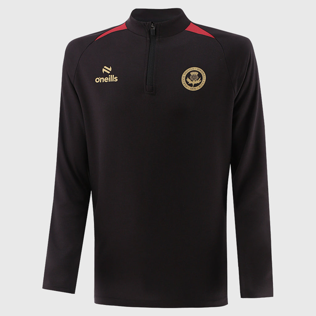 O'Neills Partick Thistle 25/26 Staff Football 1/4 Zip – Greaves Sports