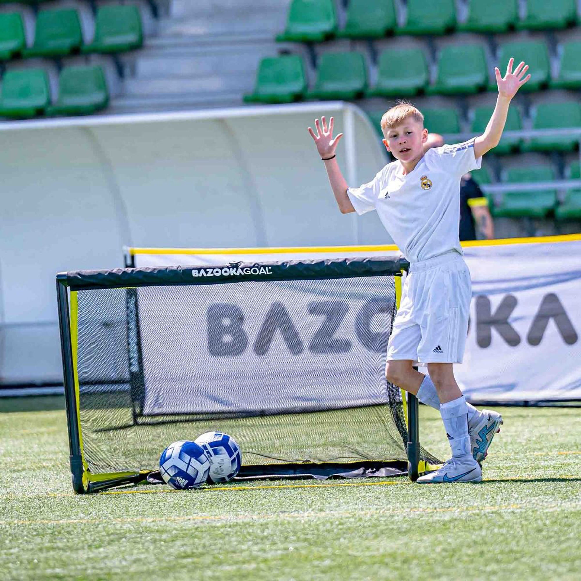 BazookaGoal Football PVC Goals 5' x 3' – Greaves Sports