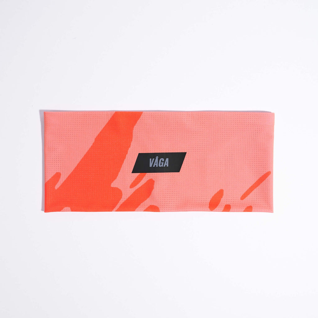 VAGA Lightweight Mesh Headband Clay Red Coral – Greaves Sports