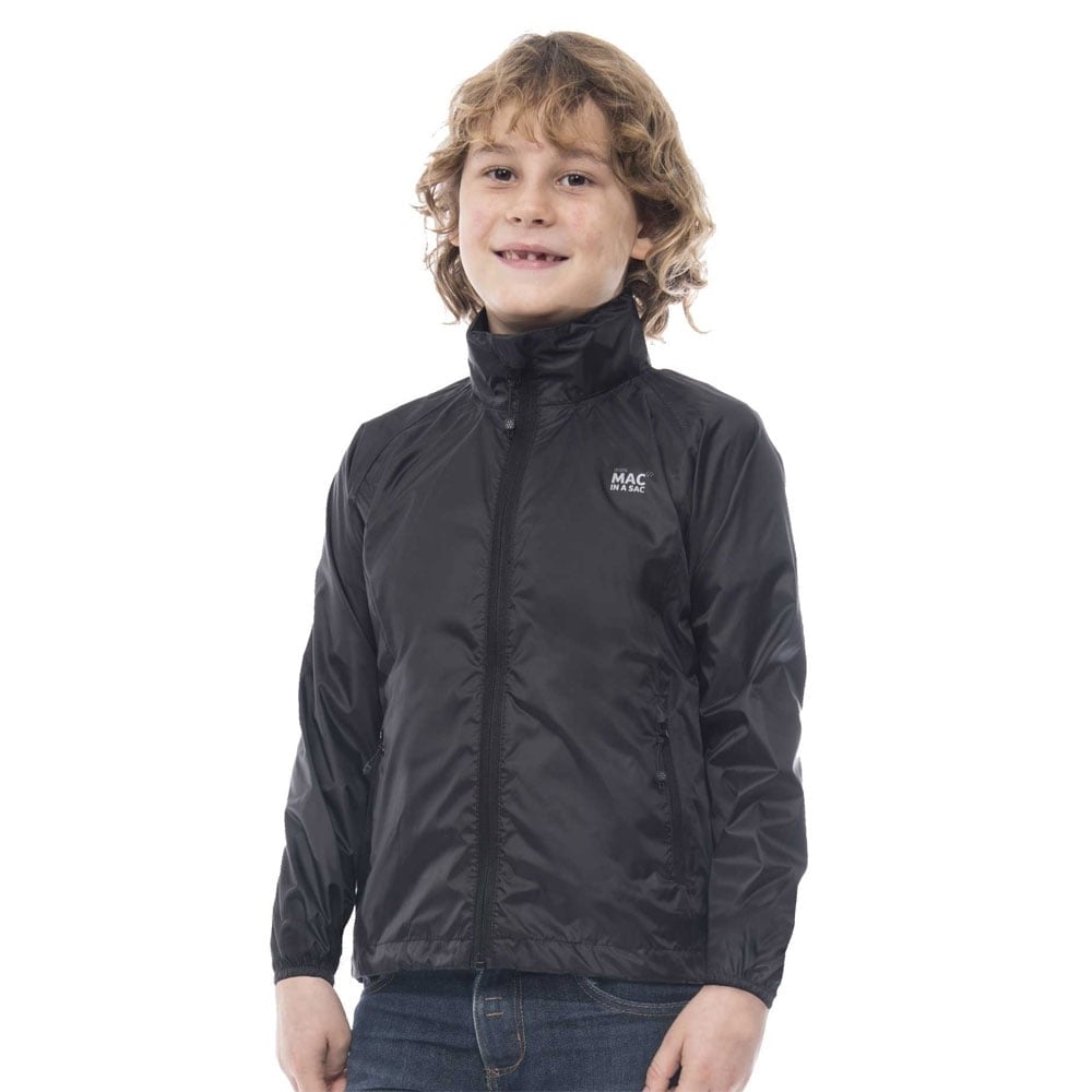 Mac In A Sac Origin Jacket Kids - Jet Black | Order Online – Greaves Sports