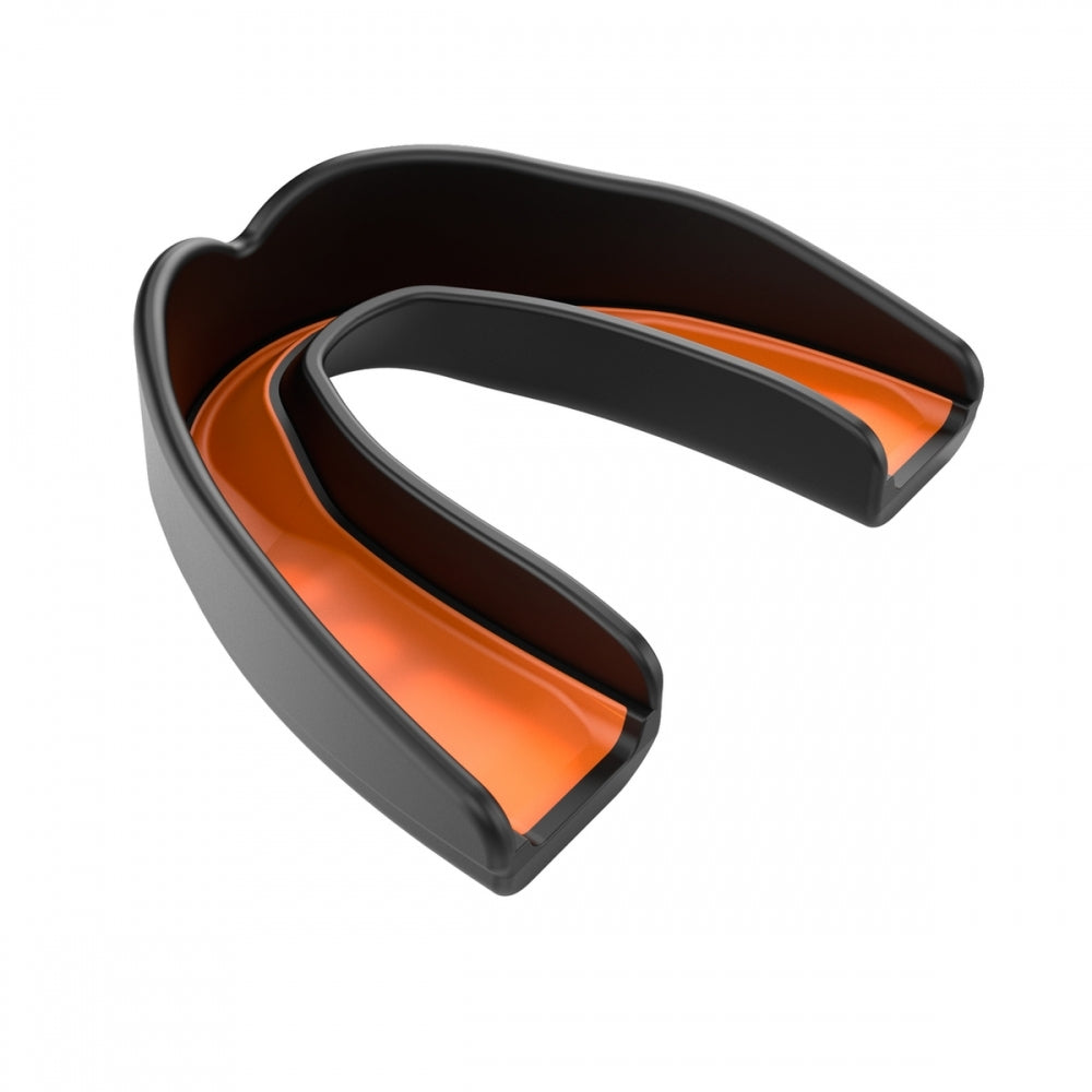 Multi Sport Mouthguard Black/Orange - Shock Doctor – Greaves Sports