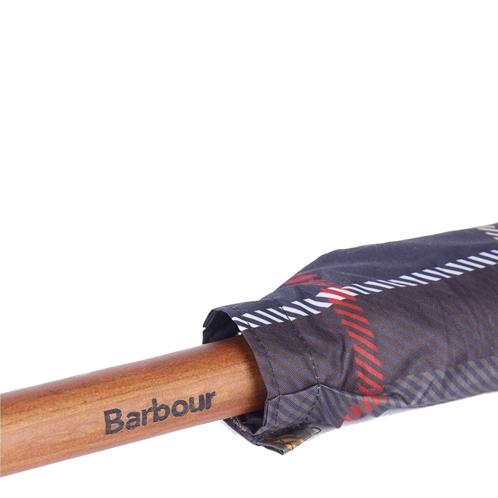 Barbour Tartan Full Length Umbrella – Greaves Sports