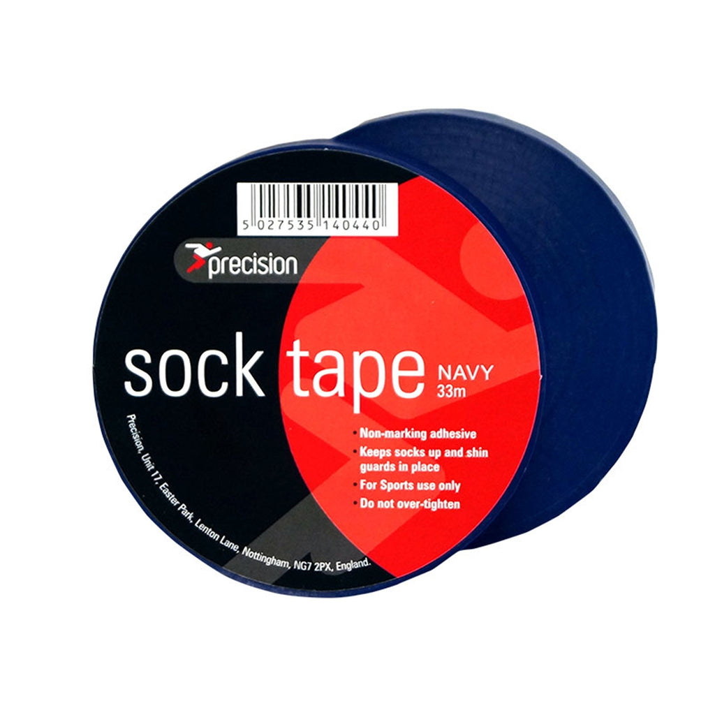 Precision Sock Tape Navy - Football Rugby 19mm – Greaves Sports