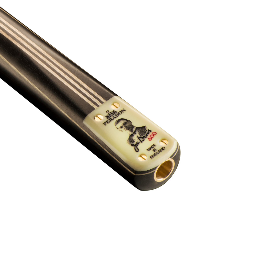 Joe Davis 600 3/4 Cue - Peradon Ash Ebony 58" – Greaves Sports