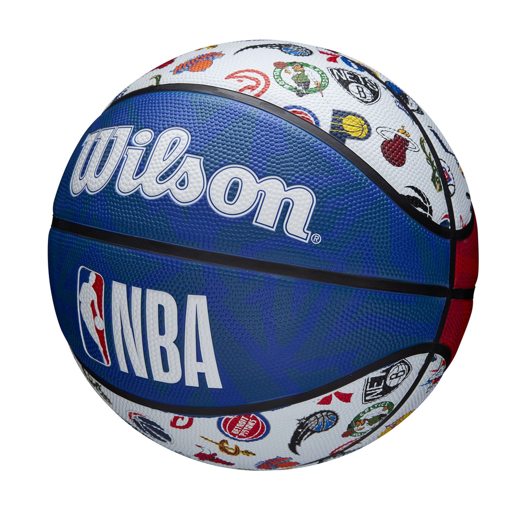 Wilson NBA All Team Basketball (Red, White & Blue) – Greaves Sports