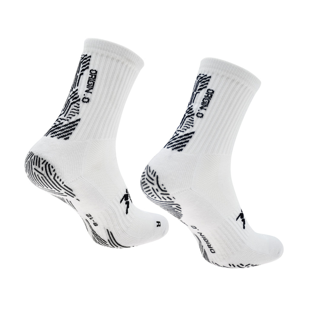 Precision Training Origin.0 Football Grip Socks - White – Greaves Sports
