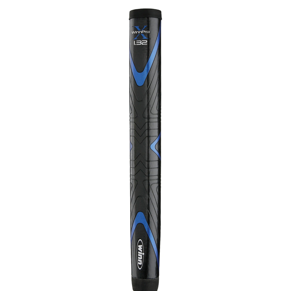 WinnPro X 1.32" Putter Grip Black/Blue | Paddle Shape – Greaves Sports