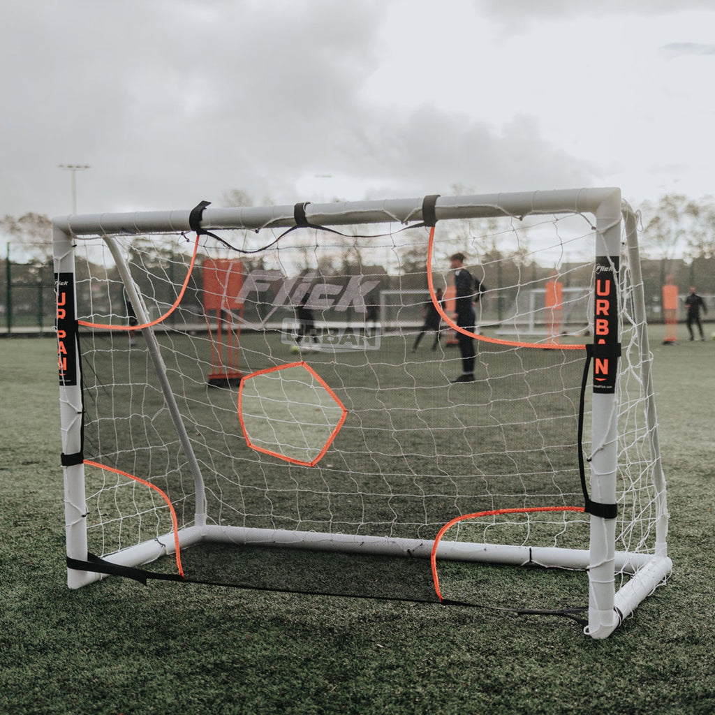 Football Flick Urban Target Sheet 8x6 | Black/Orange – Greaves Sports