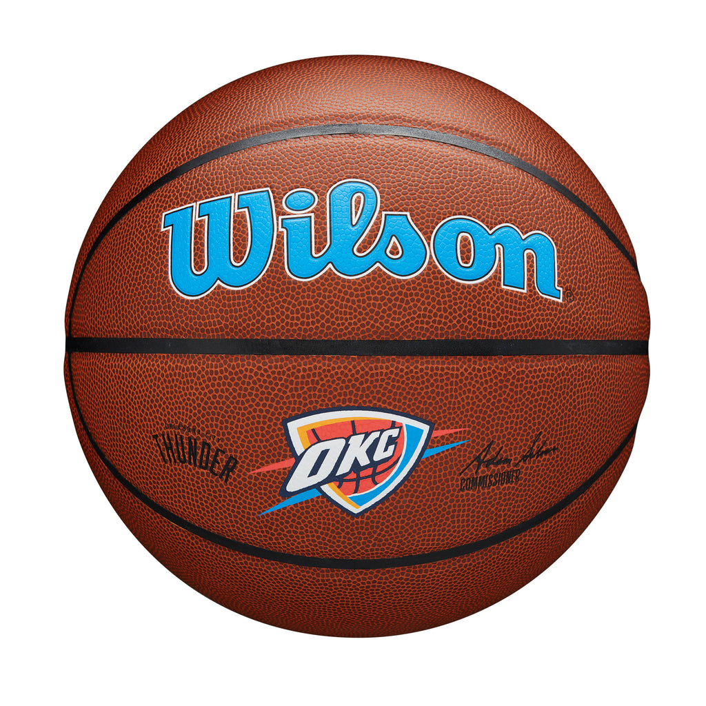 Wilson NBA Team Alliance Oklahoma City Thunder Basketball – Greaves Sports