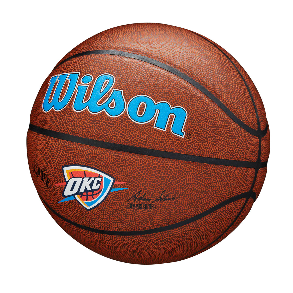 Wilson NBA Team Alliance Oklahoma City Thunder Basketball – Greaves Sports